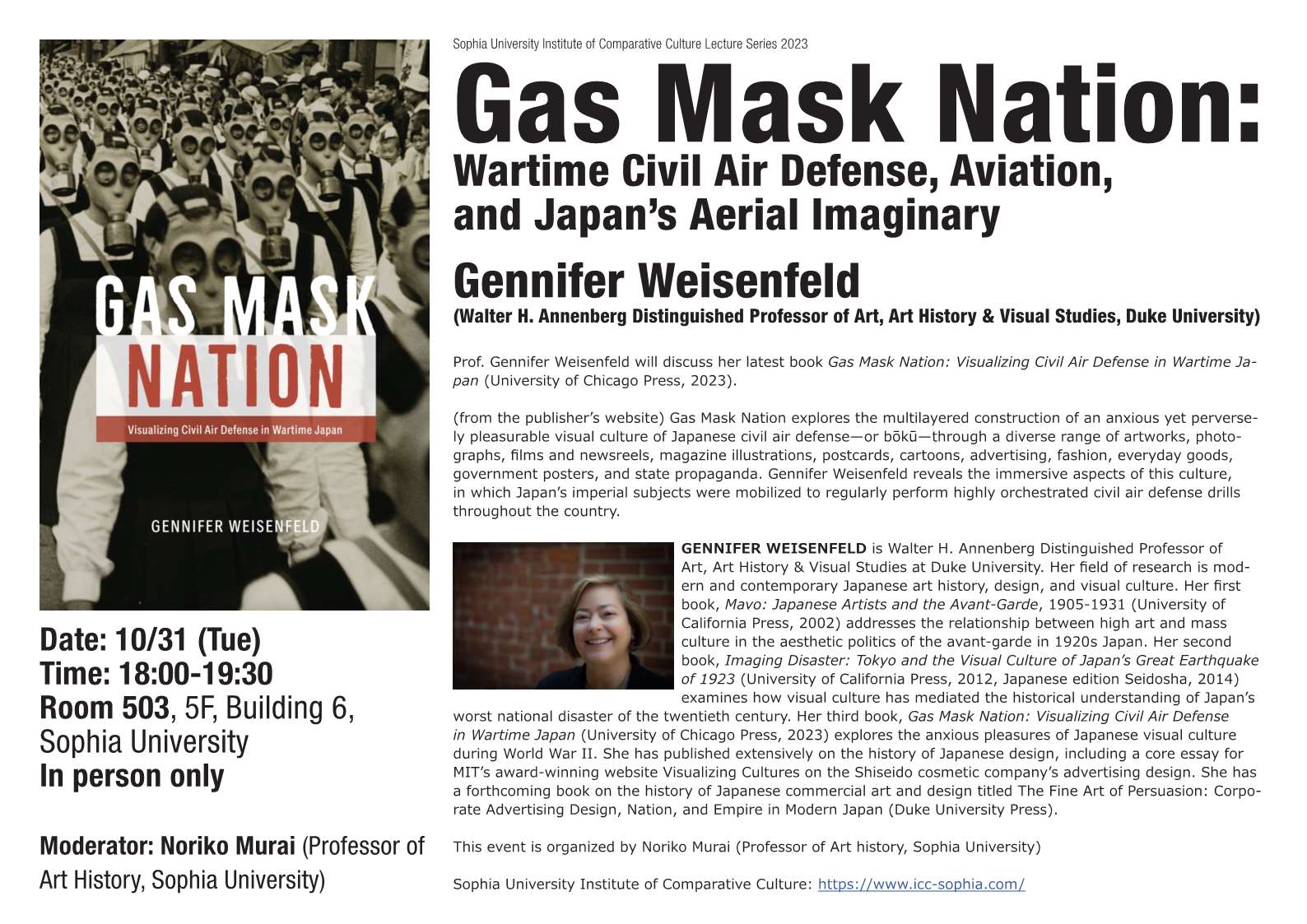 (*Venue Change) Gas Mask Nation: Wartime Civil Air Defense, Aviation ...
